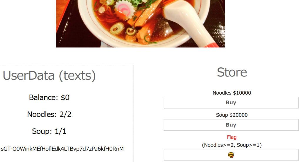 SECCON Beginners CTF 2021 writeup（web：cant_use_db） | zerizeriのエンジニア技術ブログ